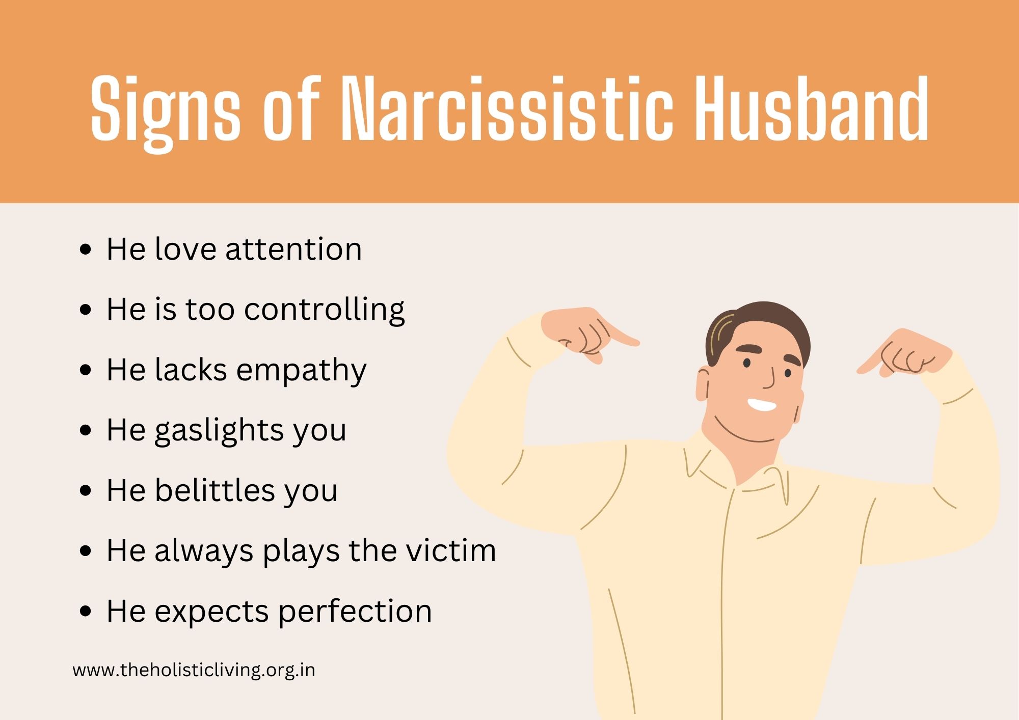 How To Deal With A Narcissist Husband In Just 4 Steps - The Holistic Living